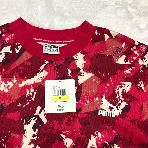Puma | Dresses | Puma 65 Womens Pink Camouflage Dress Nwt | Poshmark